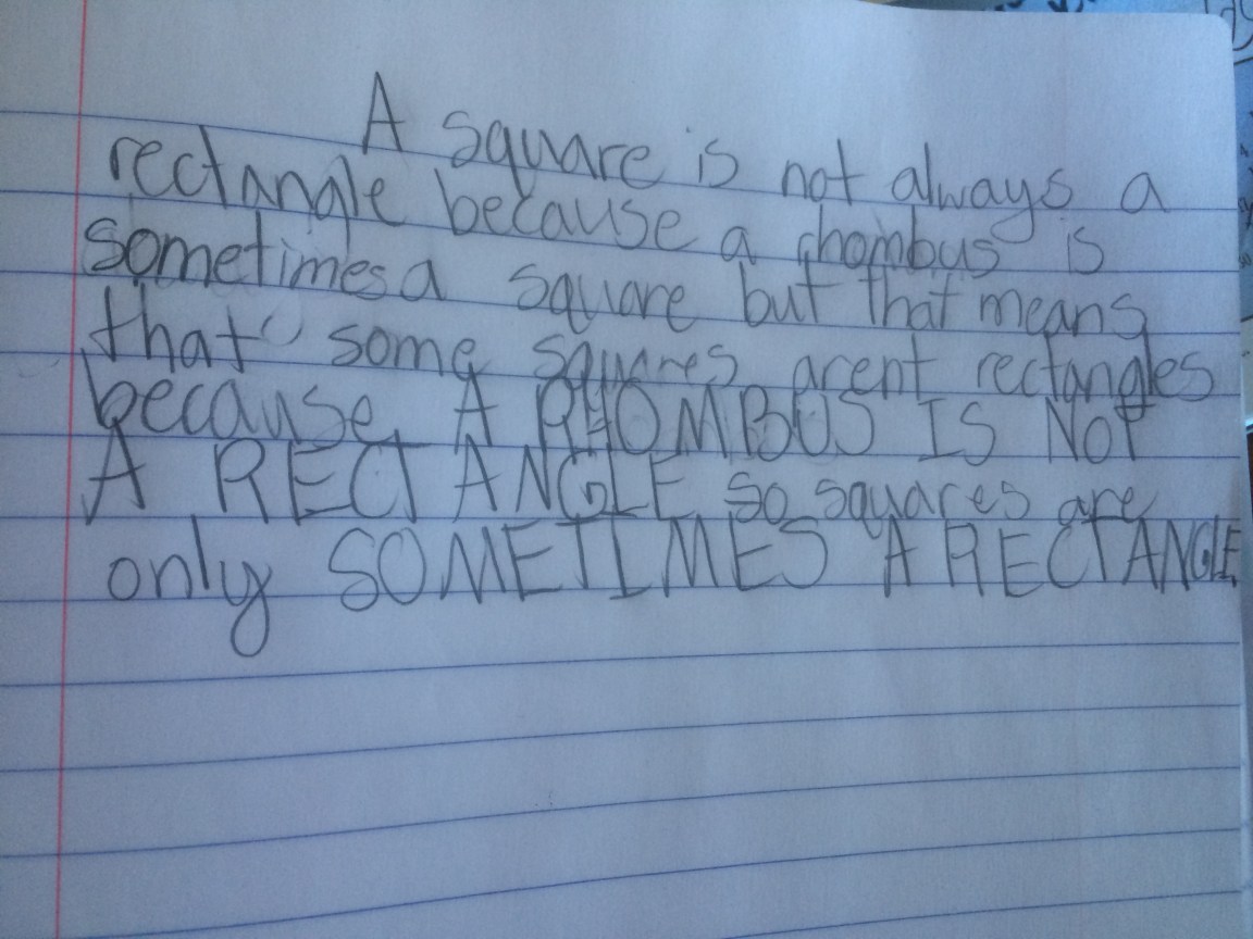 Always, Sometimes, Never – Quadrilaterals | MathMinds