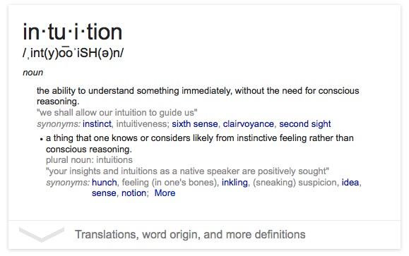 Intuition in Learning Math | MathMinds