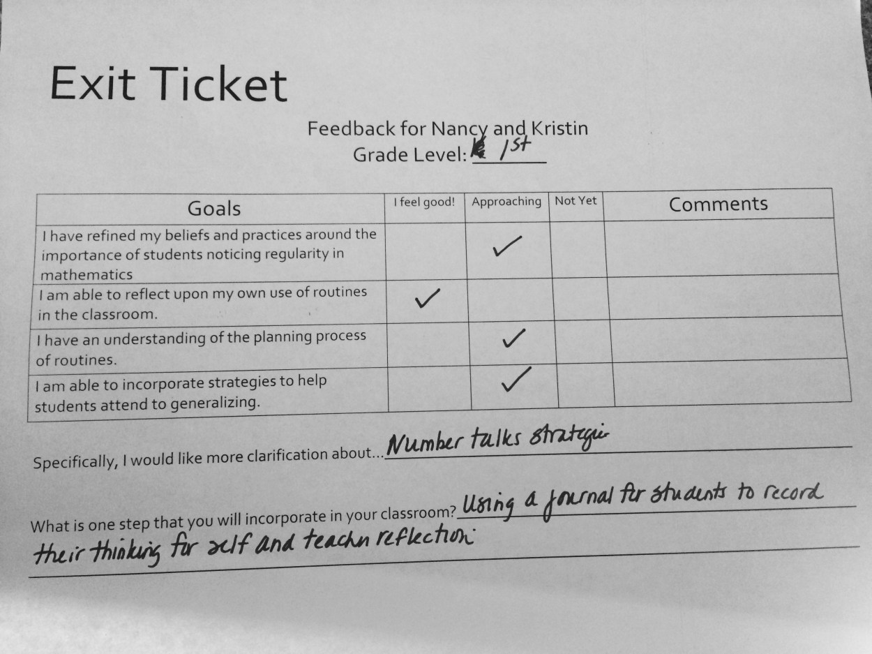 Number Routine PD: What Do I Know About… | MathMinds