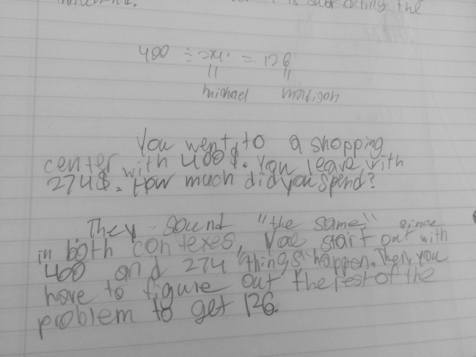 The Meaning of Subtraction | MathMinds