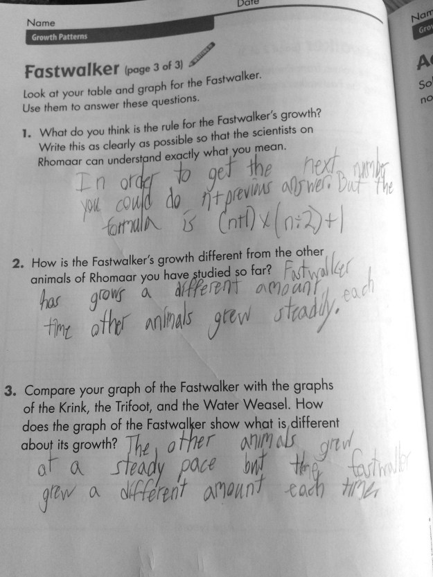 Patterns and Perseverance | MathMinds