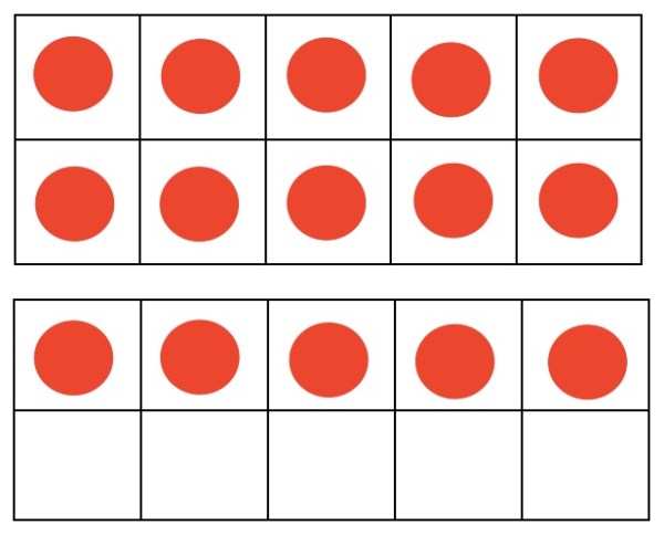 1st Grade Ten Frame Number Talk | MathMinds