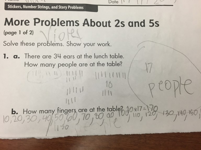 2nd Grade Counting,Unitizing, & Combining | MathMinds