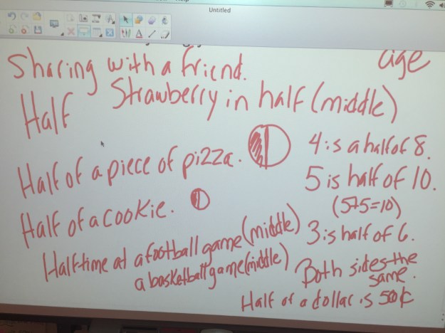 1st Graders Talking and Using Half | MathMinds
