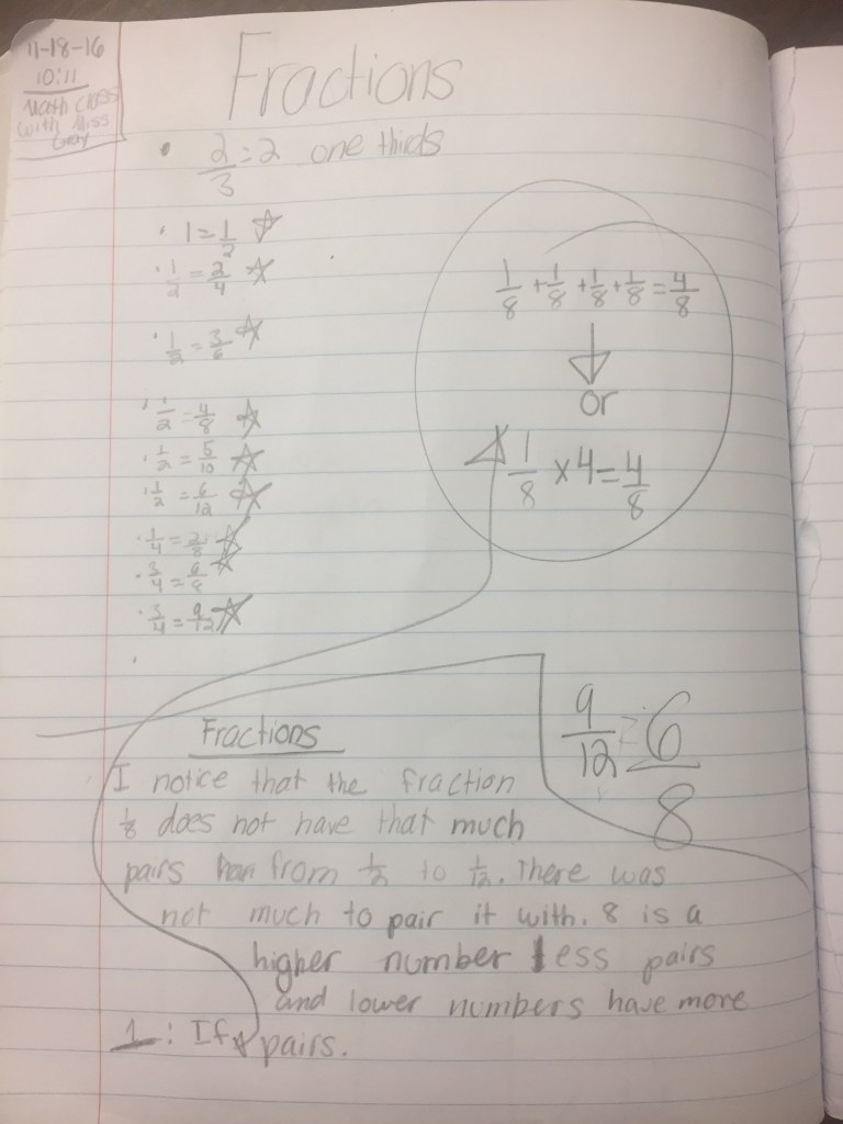 First Fraction Lesson of 4th Grade | MathMinds