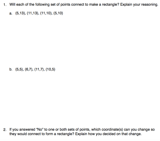 A Coordinate System | MathMinds