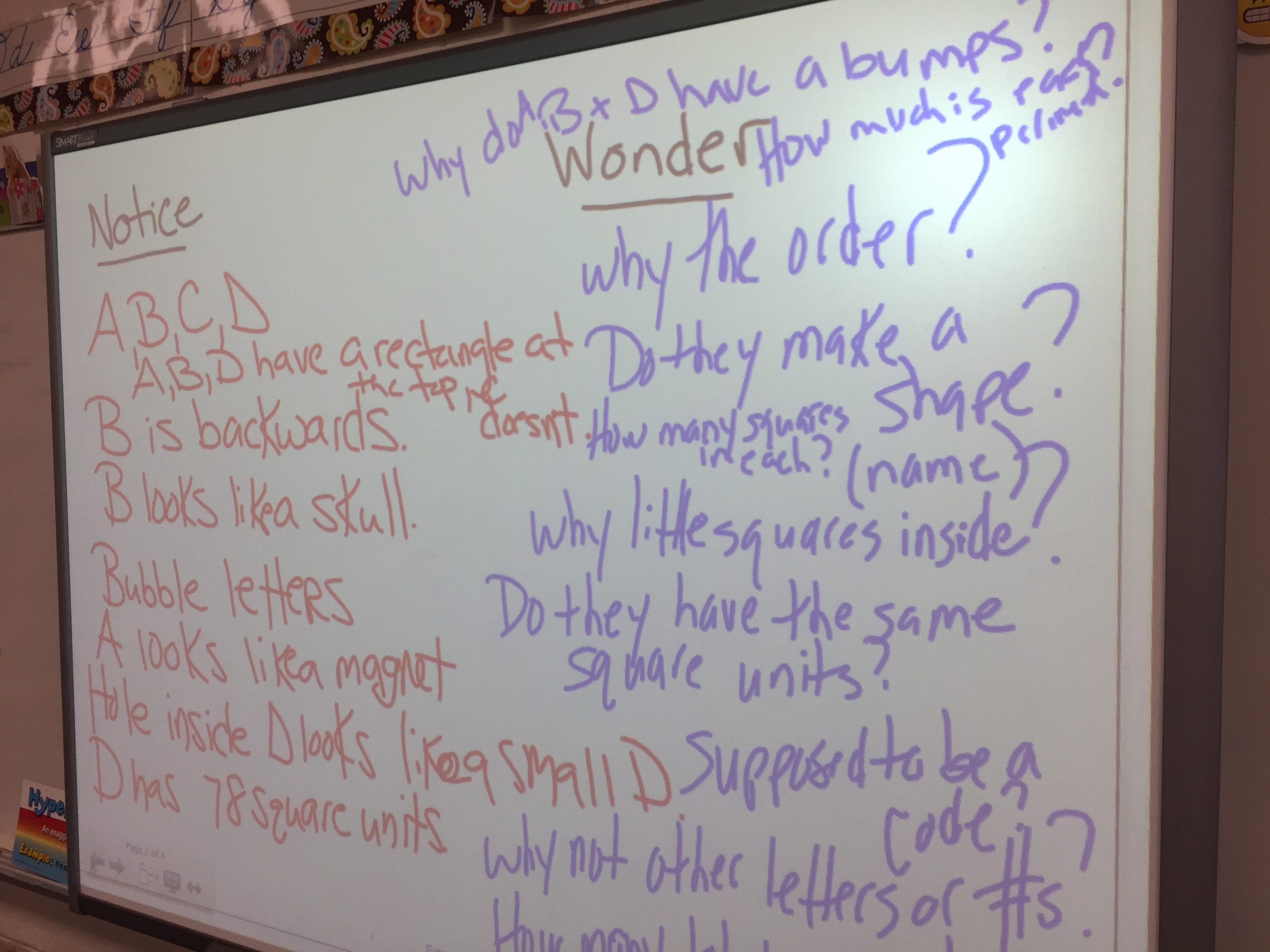 Area Task in 3rd Grade | MathMinds