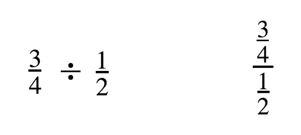 Fraction Division and Complex Fractions | MathMinds